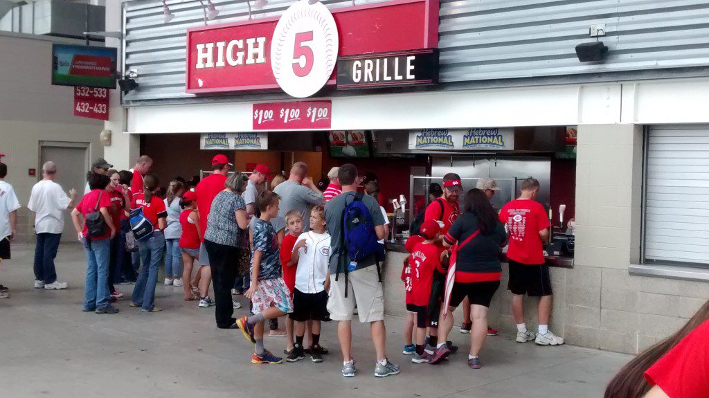 Cincinnati Reds - Great American Ball Park - "secret" $1 concession ...