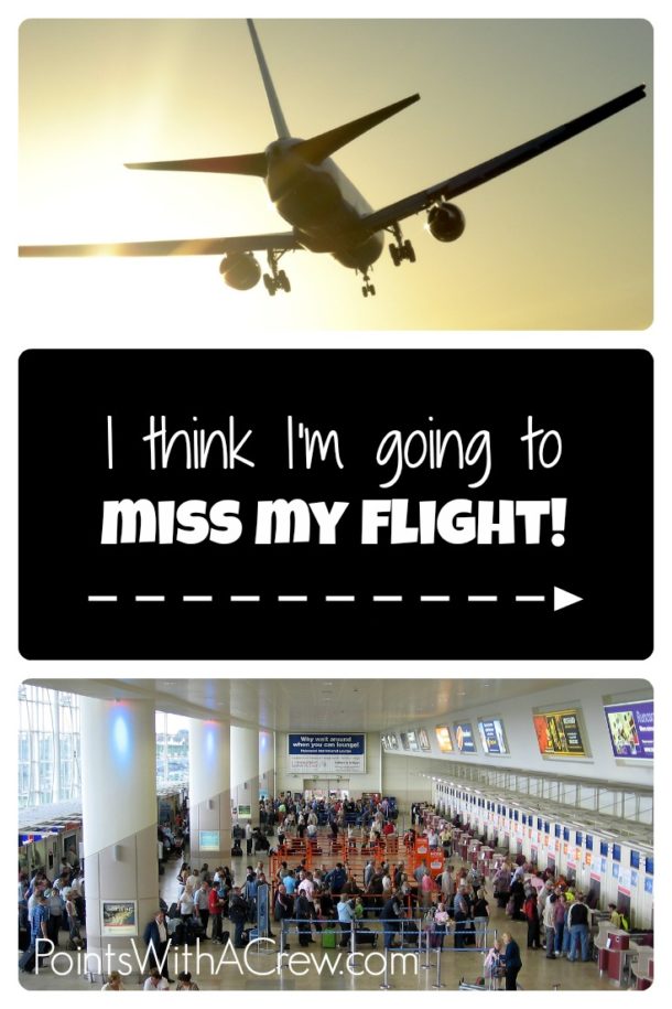 I think I'm going to miss my flight - Points with a Crew