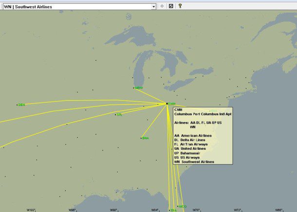 Airline Route Mapper - tool showing every flight on every airline ...