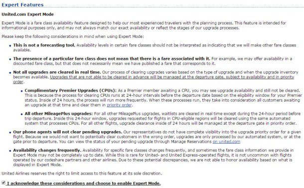 Using United's "expert mode" to find extra award seats - Points with a Crew