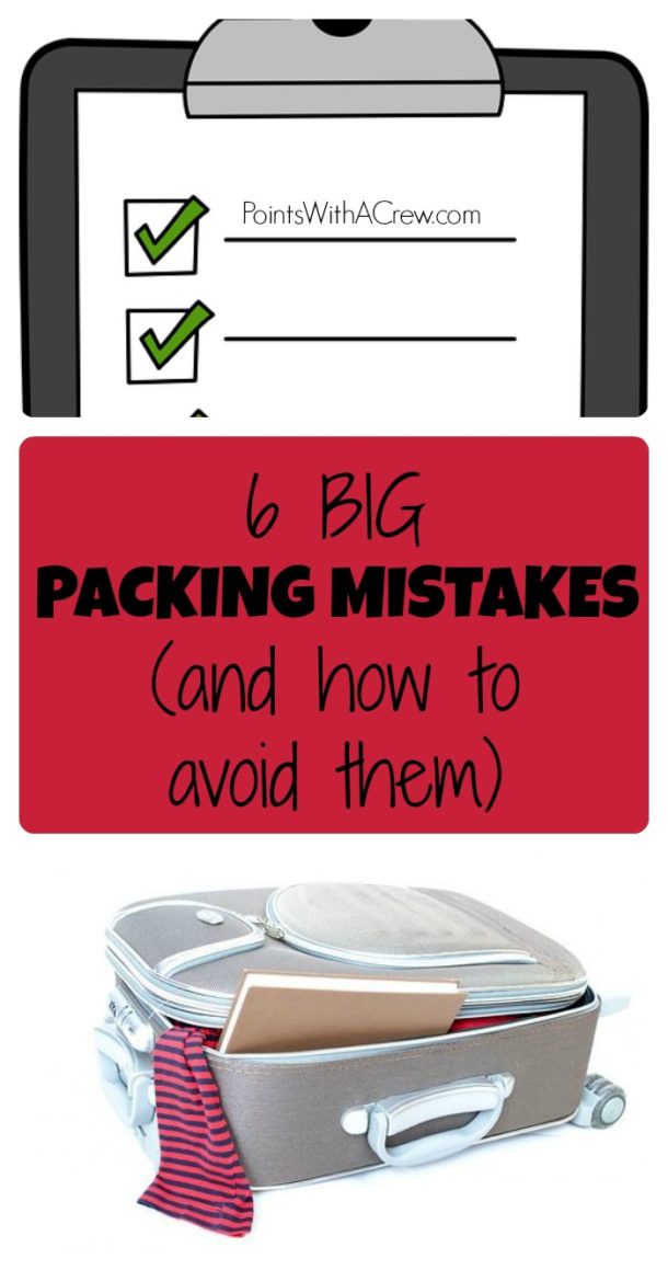 6 packing mistakes people make - don't let this happen to you! - Points ...