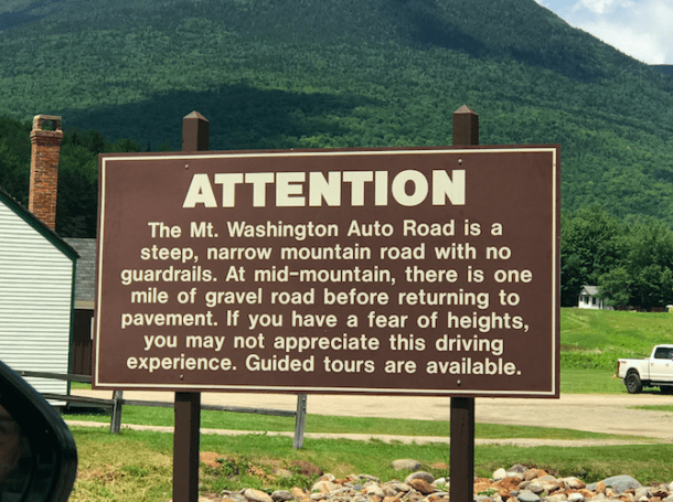 5 reasons to drive the Mount Washington Auto Road - Points with a Crew