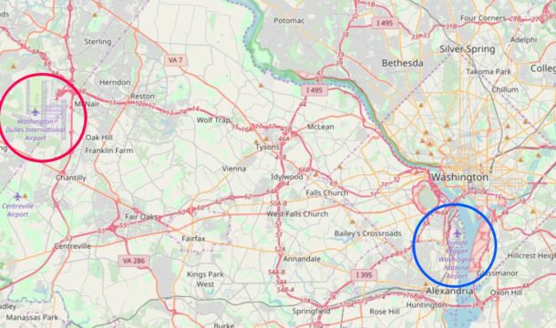 How to get from IAD to DCA (or downtown Washington DC) UPDATED with ...