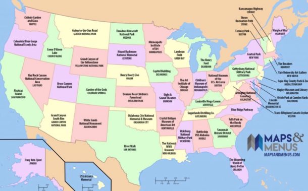 Top thing to do in all 50 states - Points with a Crew