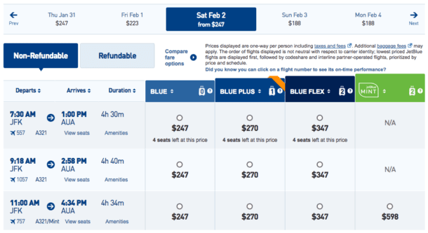 JetBlue schedule extended into February 2019! - Points with a Crew