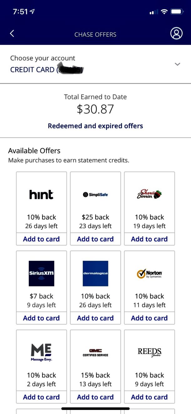 Save 15% on Amazon Prime Now with Chase Offers - Points with a Crew