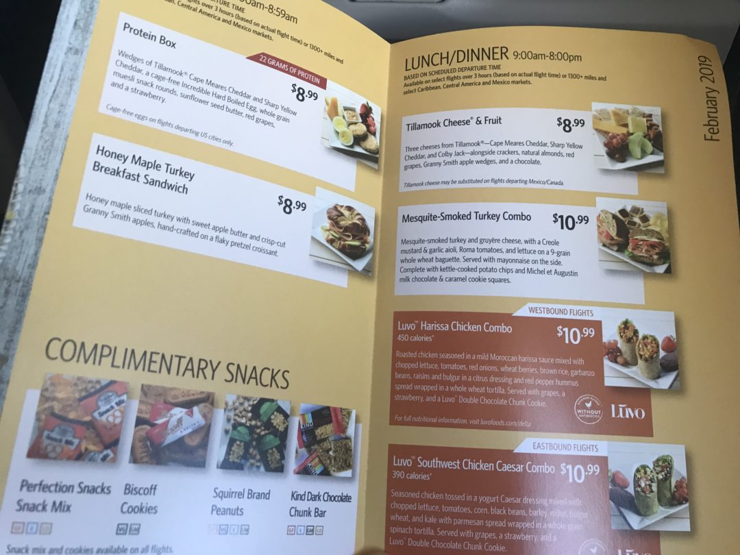 delta-inflight-domestic-menu - Points with a Crew