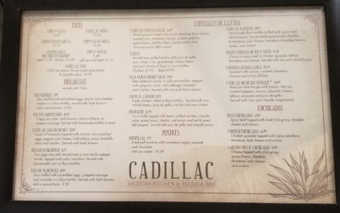 Cadillac Mexican Kitchen & Tequila Bar - Houston Airport Priority Pass ...