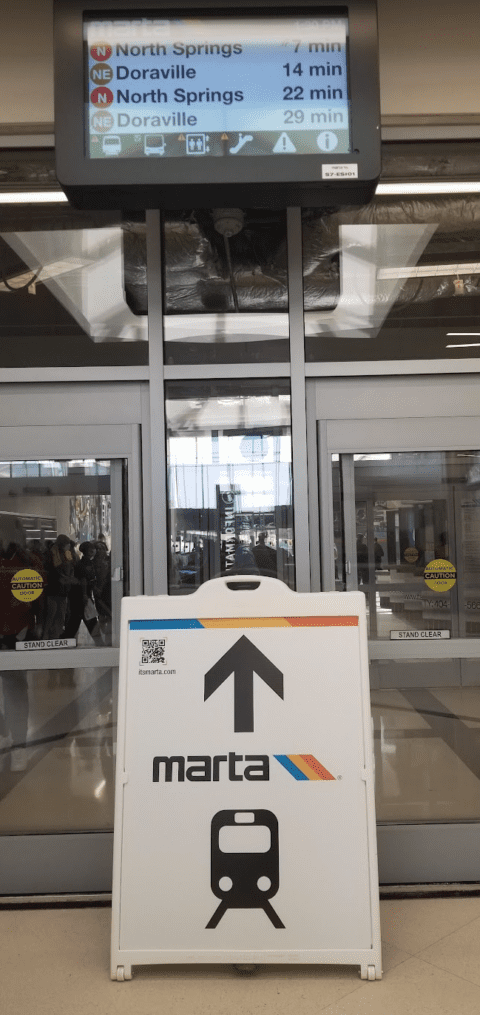 The best and cheapest way to get from ATL airport to Atlanta - Points ...