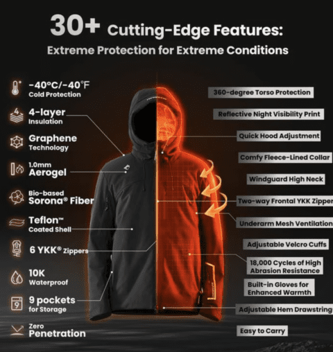 Kickstarter - Alpargali Puffer Jacket (Back By Tuesday) - Points with a ...