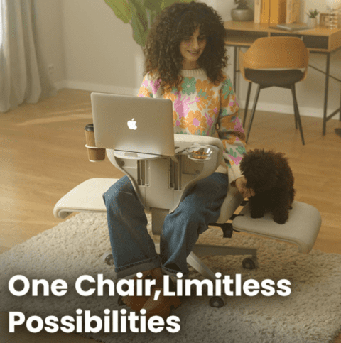 Kickstarter: Newtral Freedom-X: Multi-Position Chair (Back By Monday ...