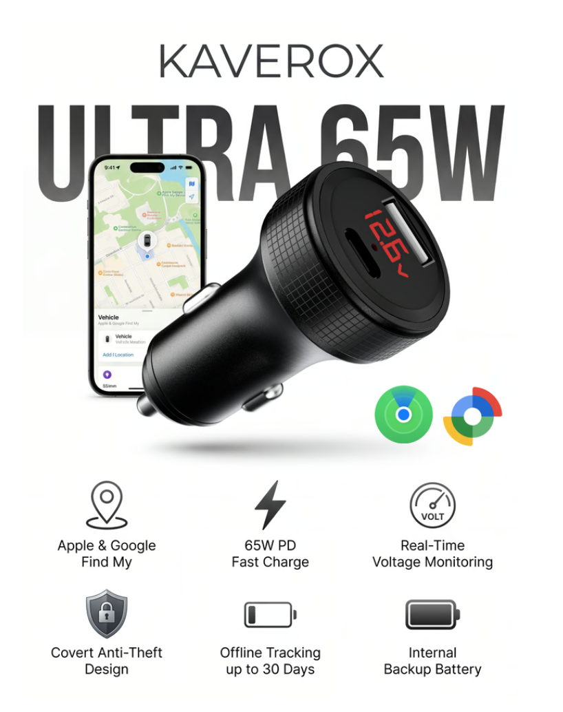 Kickstarter: Kaverox 65W Car Charger - Points with a Crew