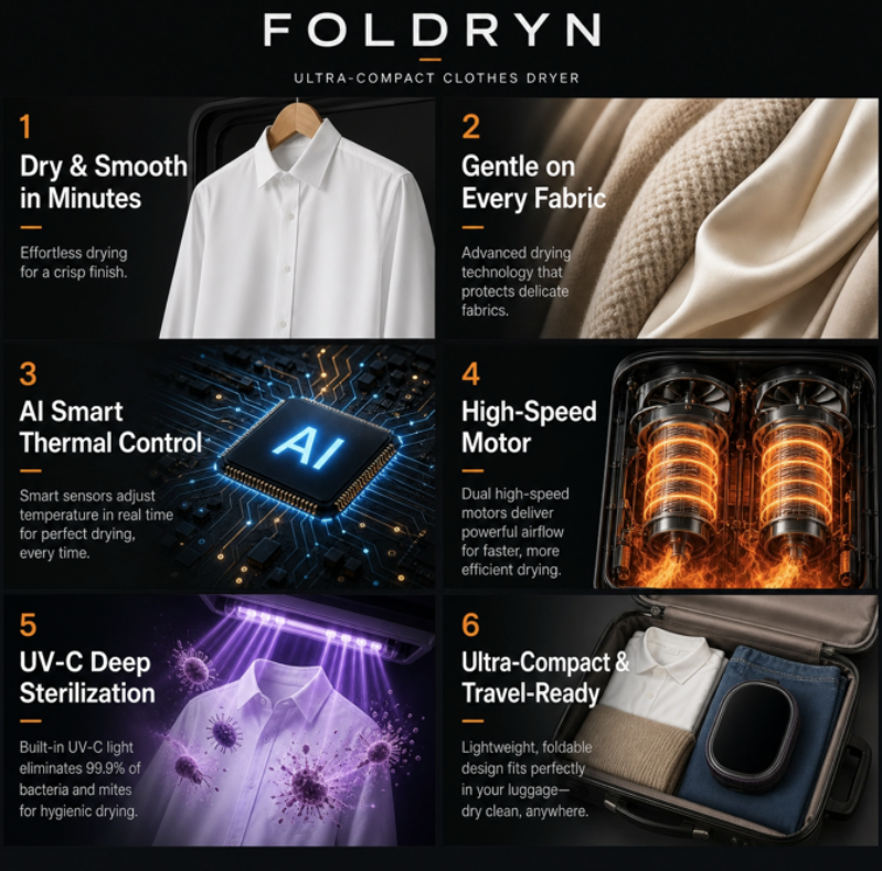Kickstarter: Foldryn Travel Laundry System - Points with a Crew